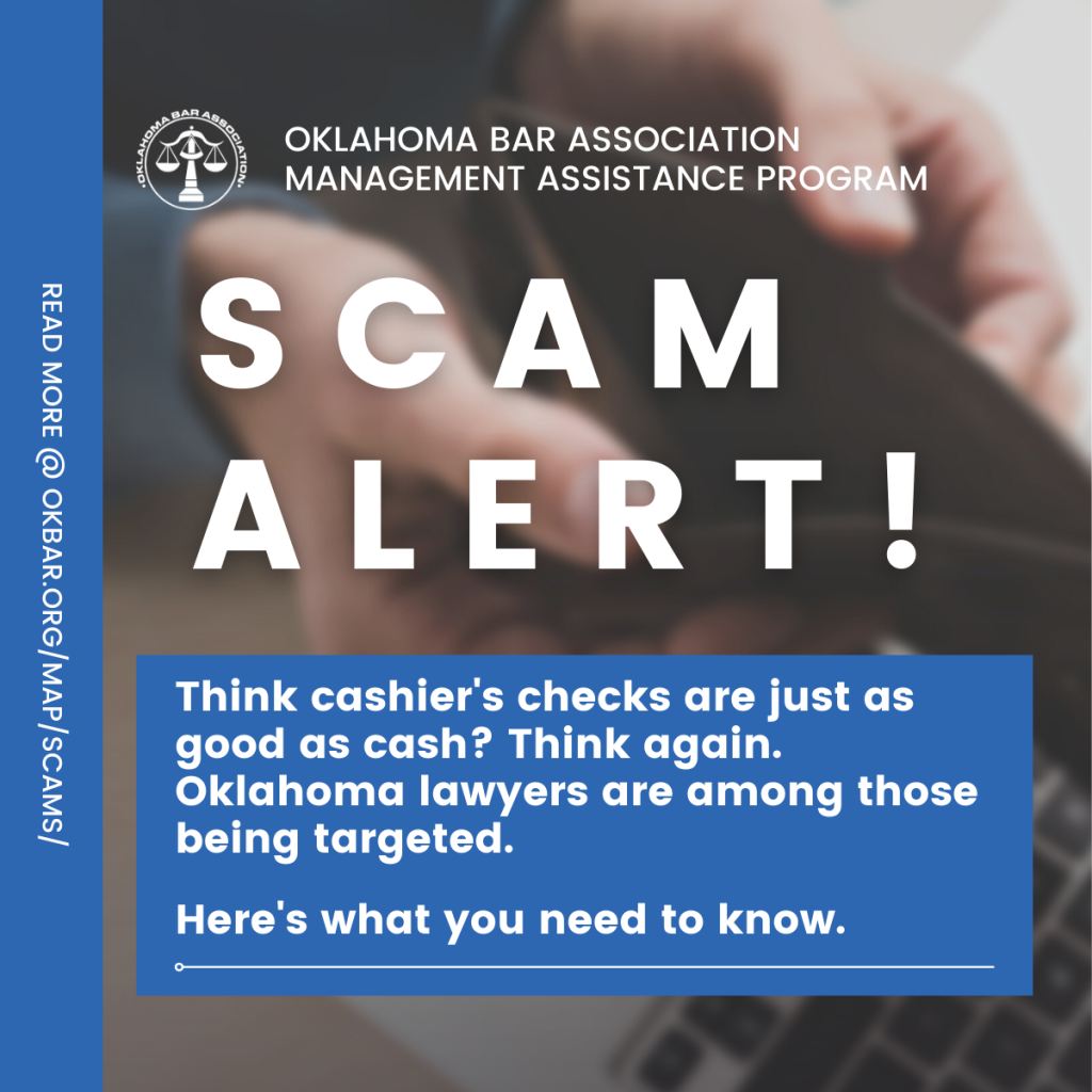 Scams - Oklahoma Bar Association
