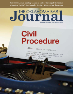 Bar Journal – Oklahoma Bar Association
