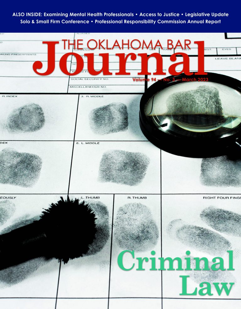 Bar Journal – Oklahoma Bar Association