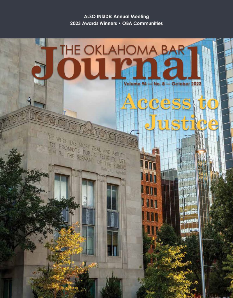 Bar Journal – Oklahoma Bar Association
